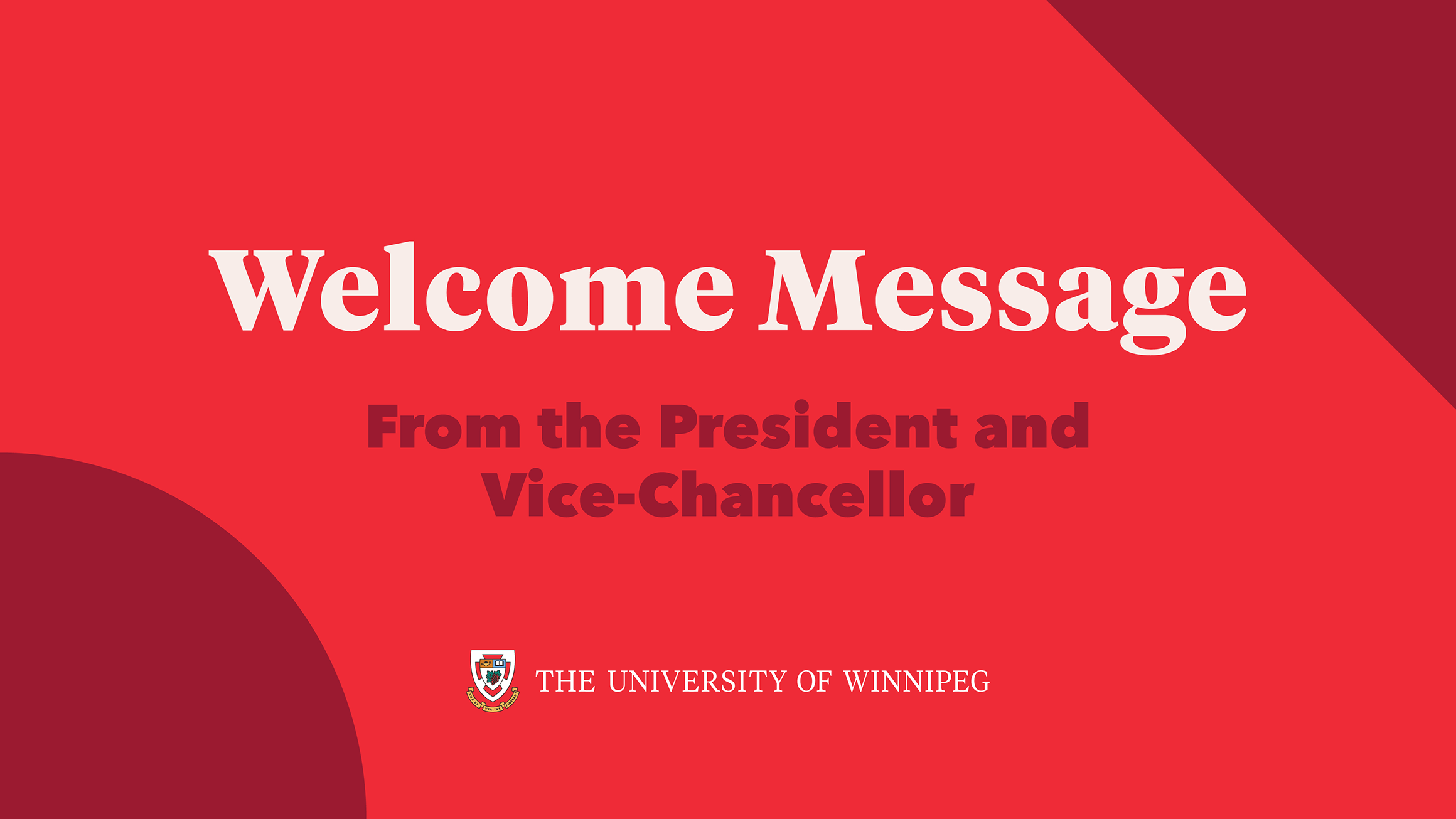 Welcome to the Fall Term! | University of Winnipeg News