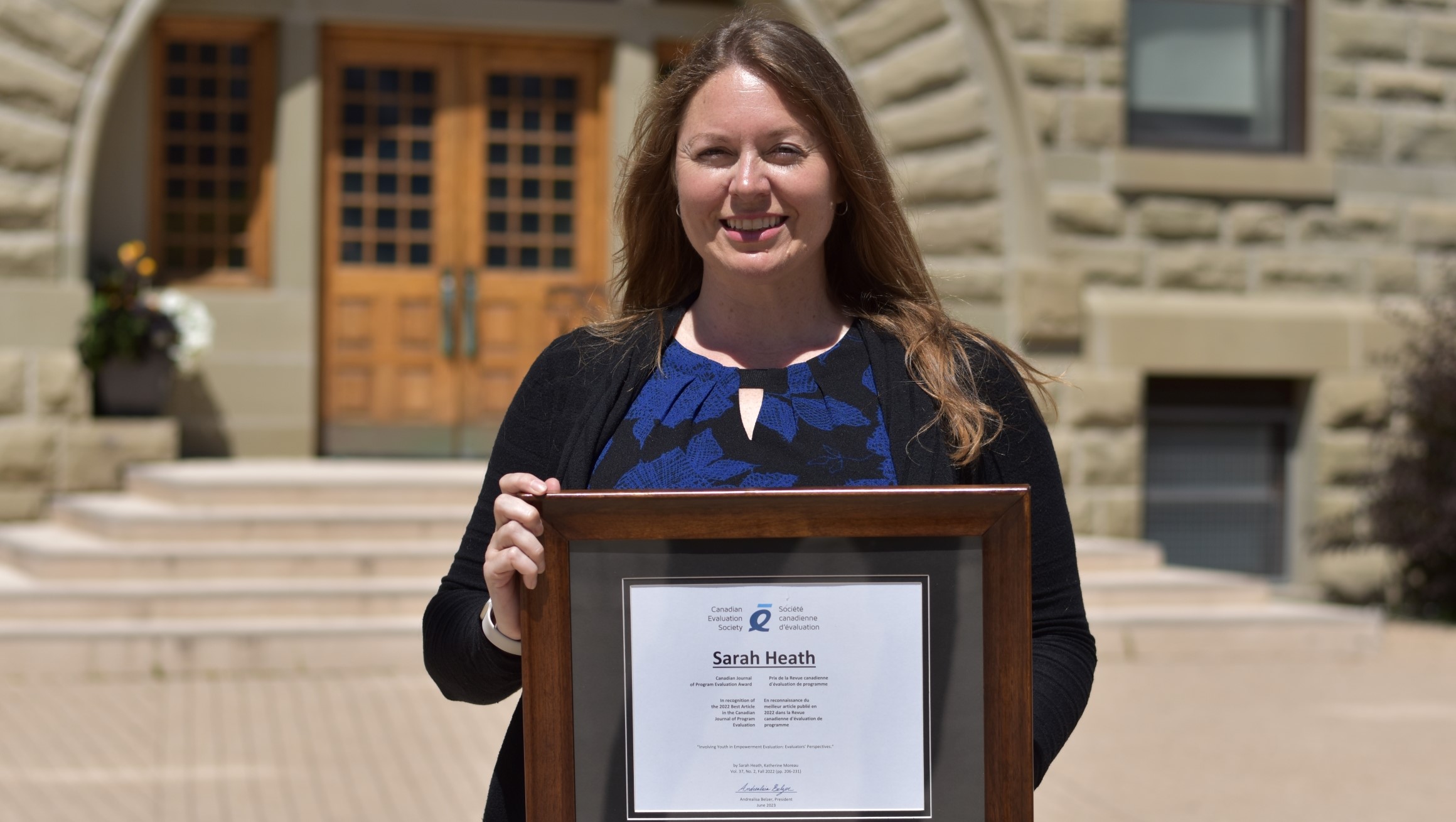 Research on youth empowerment garners award | University of Winnipeg News