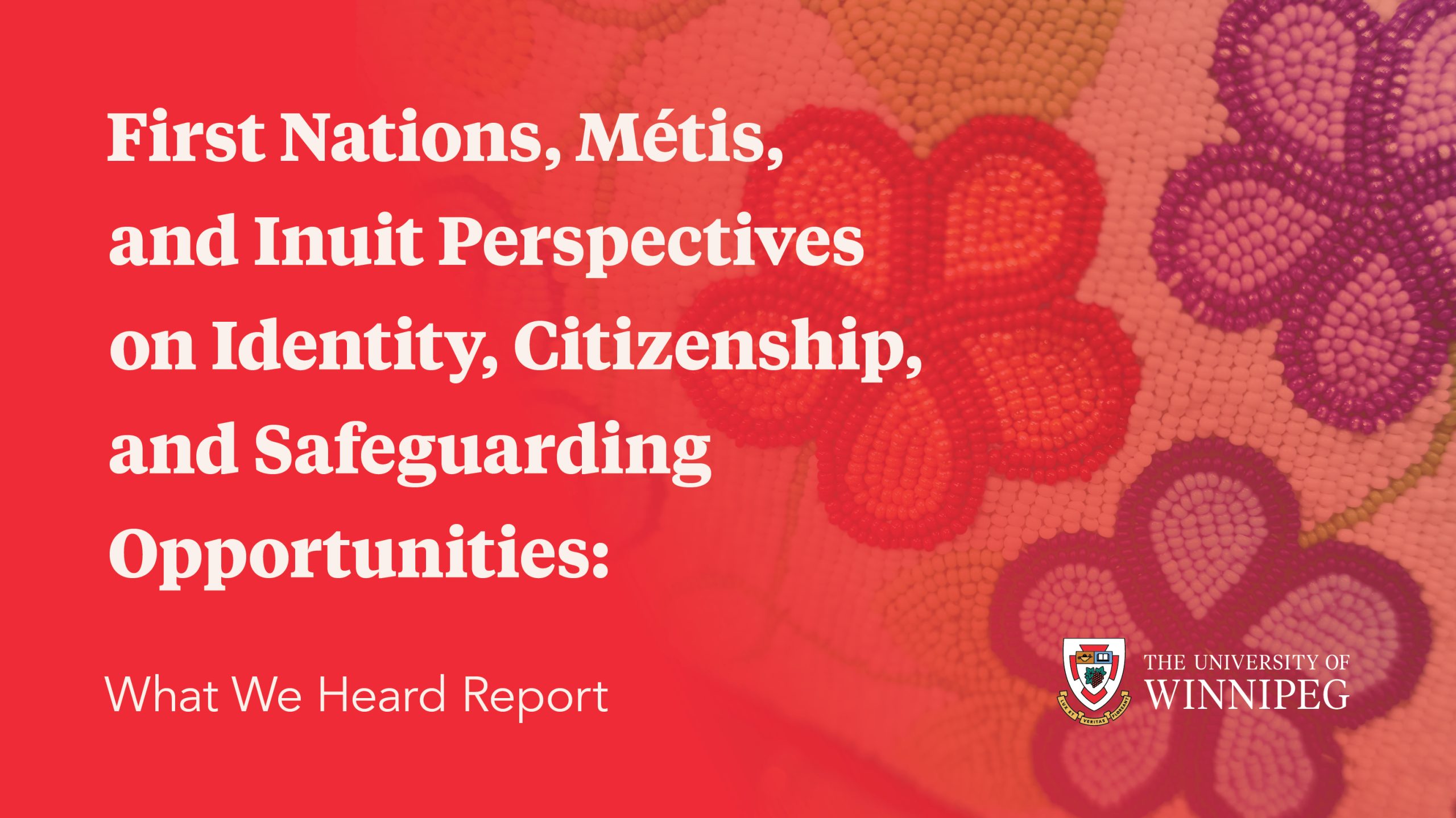 Indigenous Identity Working Group releases report | University of ...